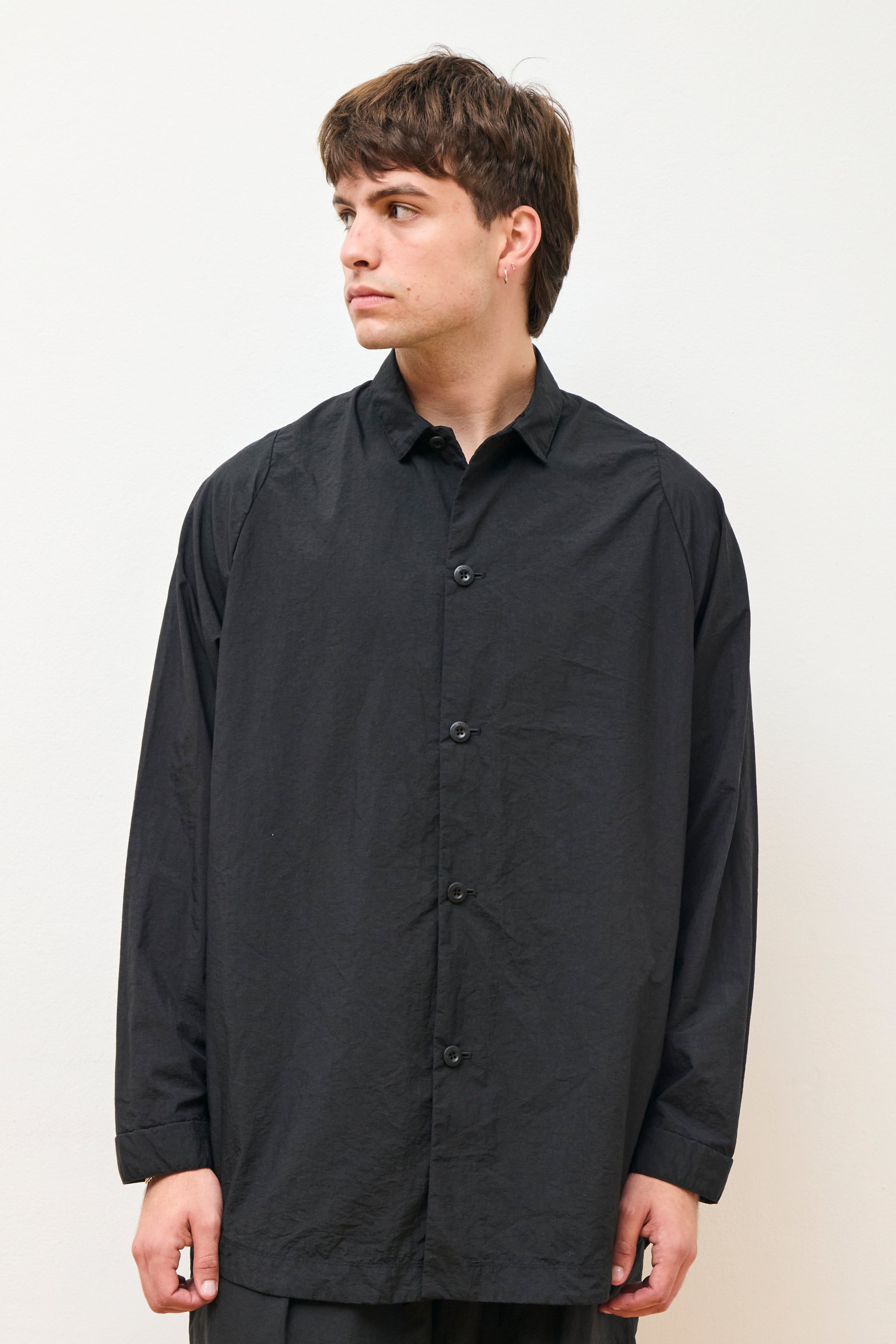 Teatora Wide Shirt Black