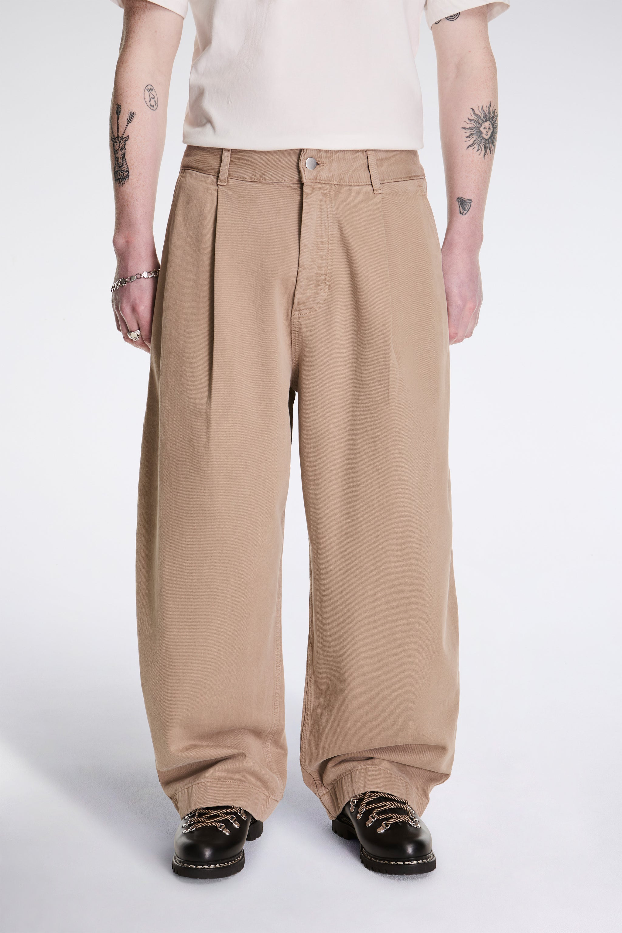 Studio Nicholson Bridges Carpenter Pants Garment Dye Denim Parcel