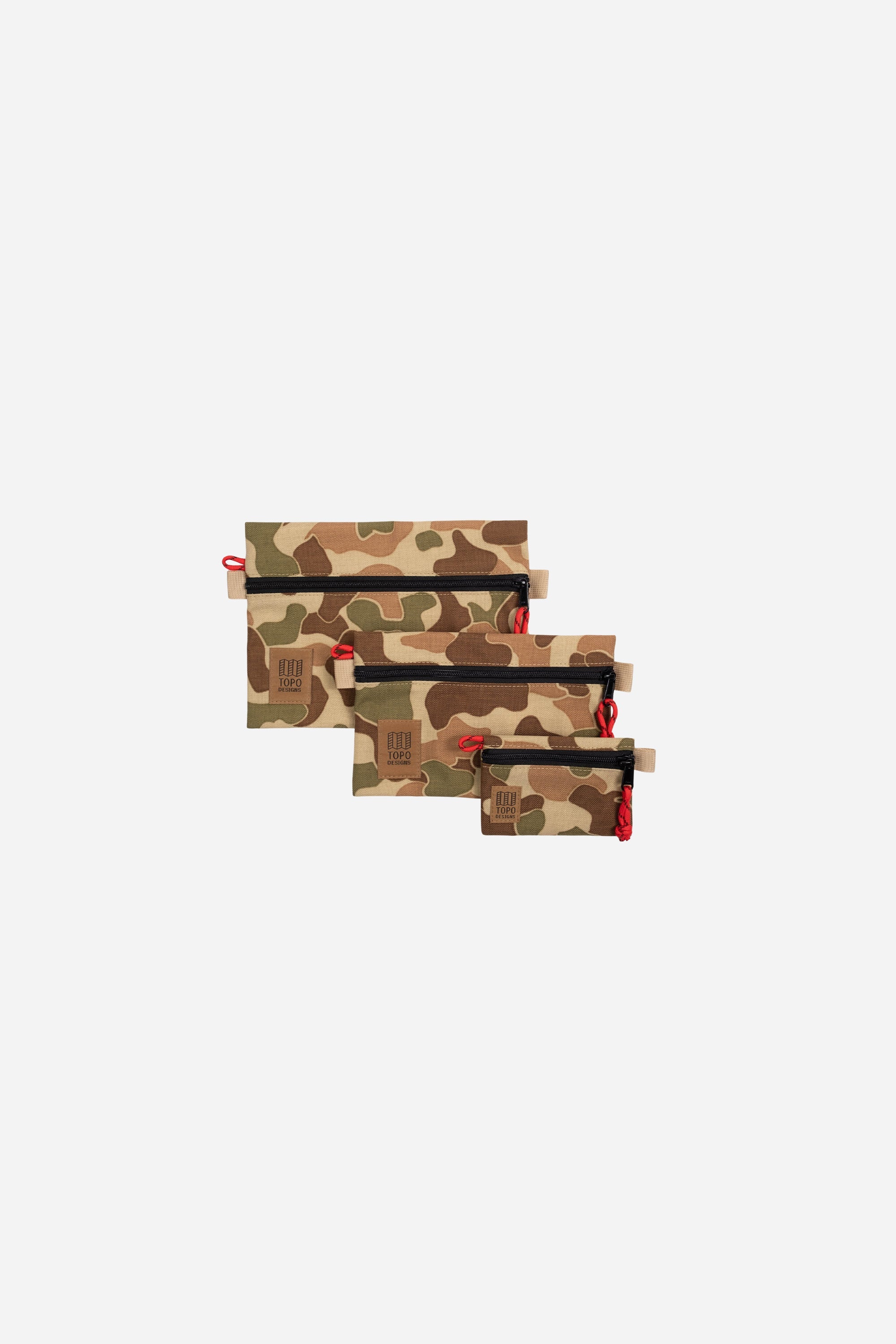 Topo Designs Limited Edition Accessory Bag Bundle Duck Camo
