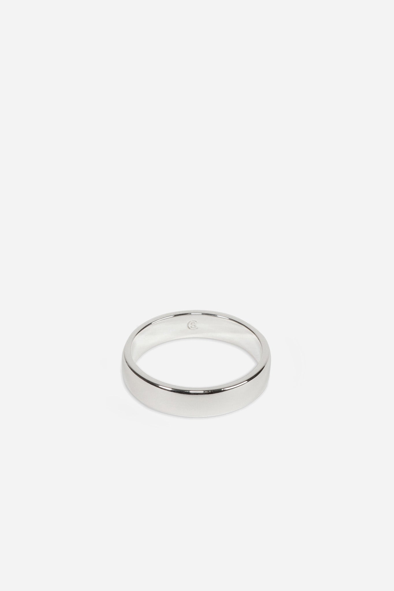 Cameron Studio TYPE 007 Flat Ring 5mm 925 Sterling Silver