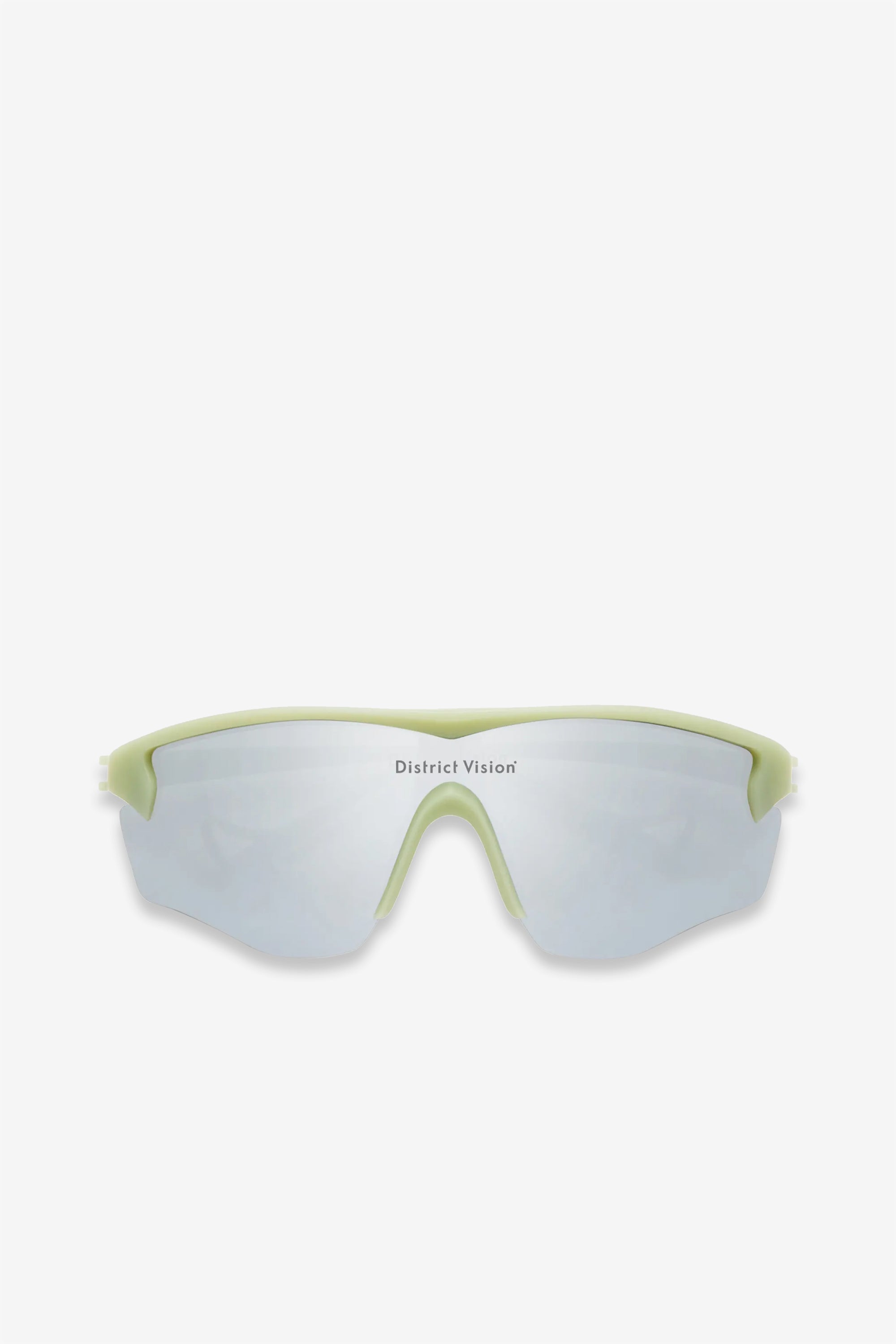 District Vision Junya Racer Pistachio/D+ Silver Flash Mirror