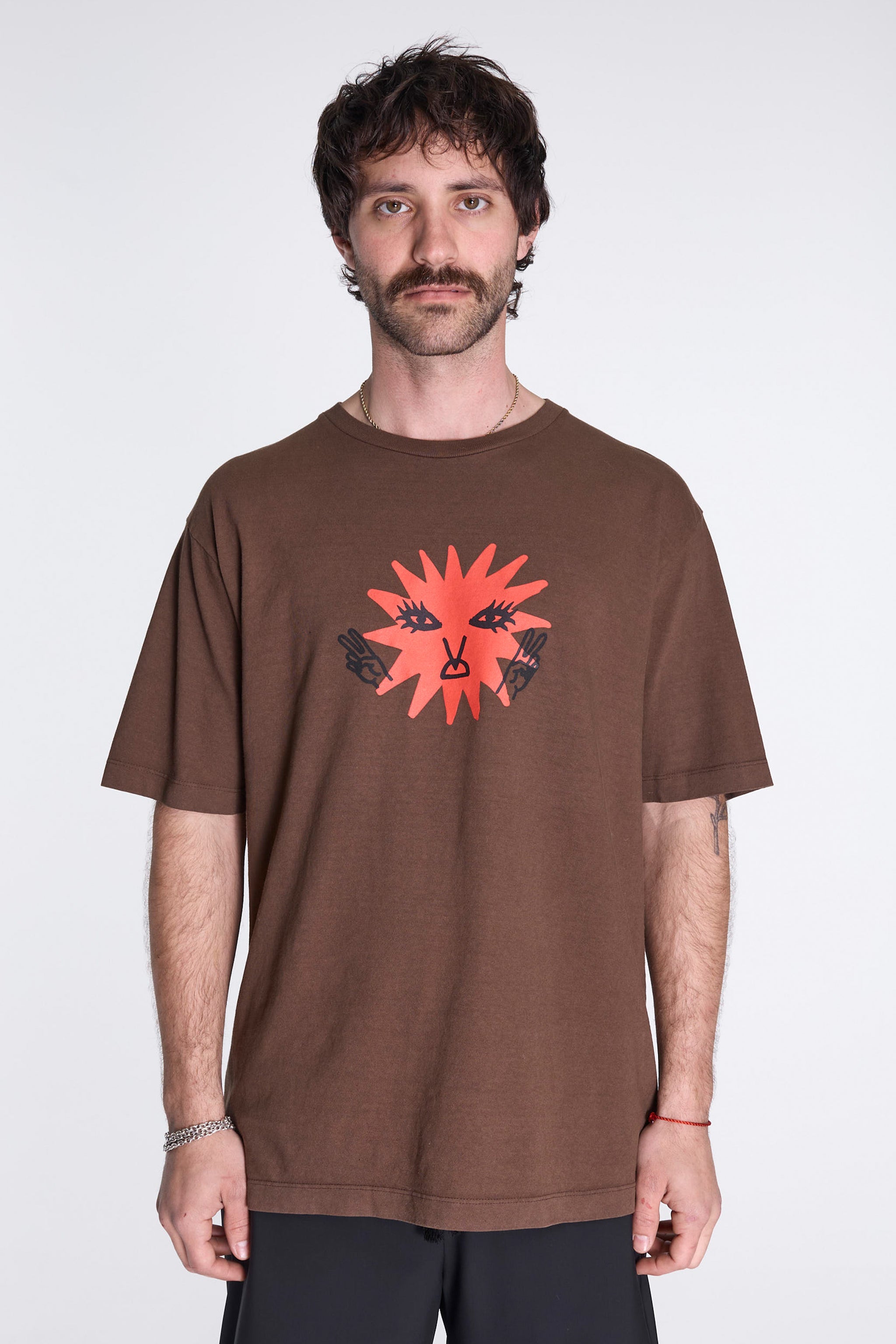 District Vision California Cotton Tee Peace & Sunshine