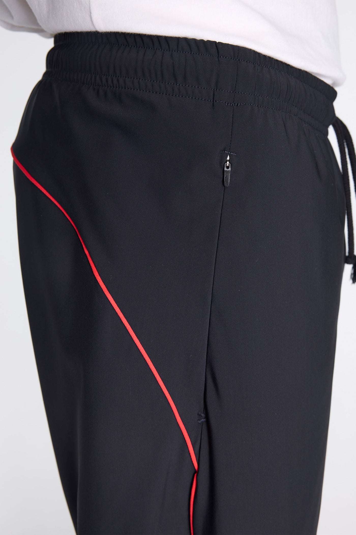 District Vision Wide Leg Track Pants Black