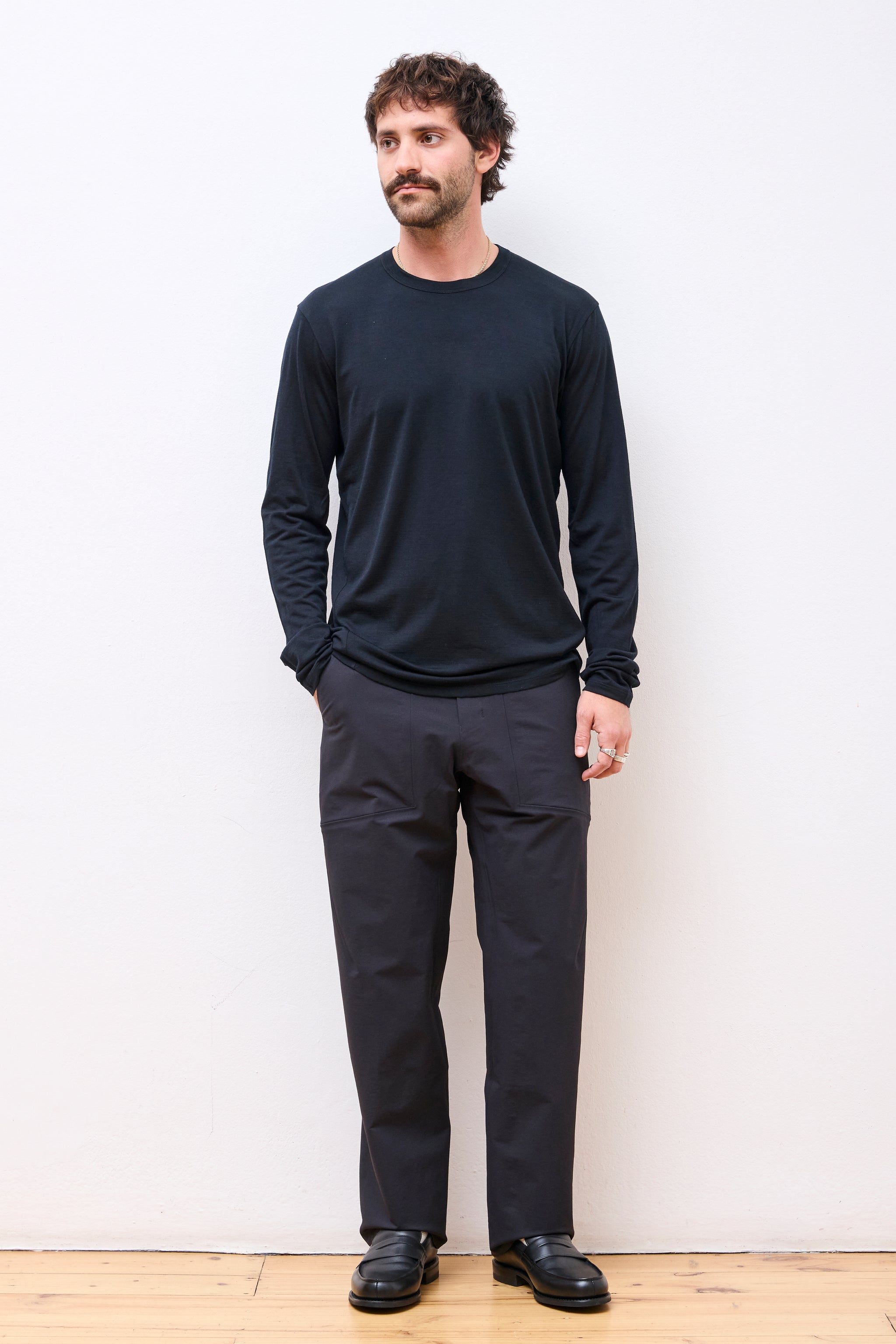 Veilance Frame LS Shirt M Black
