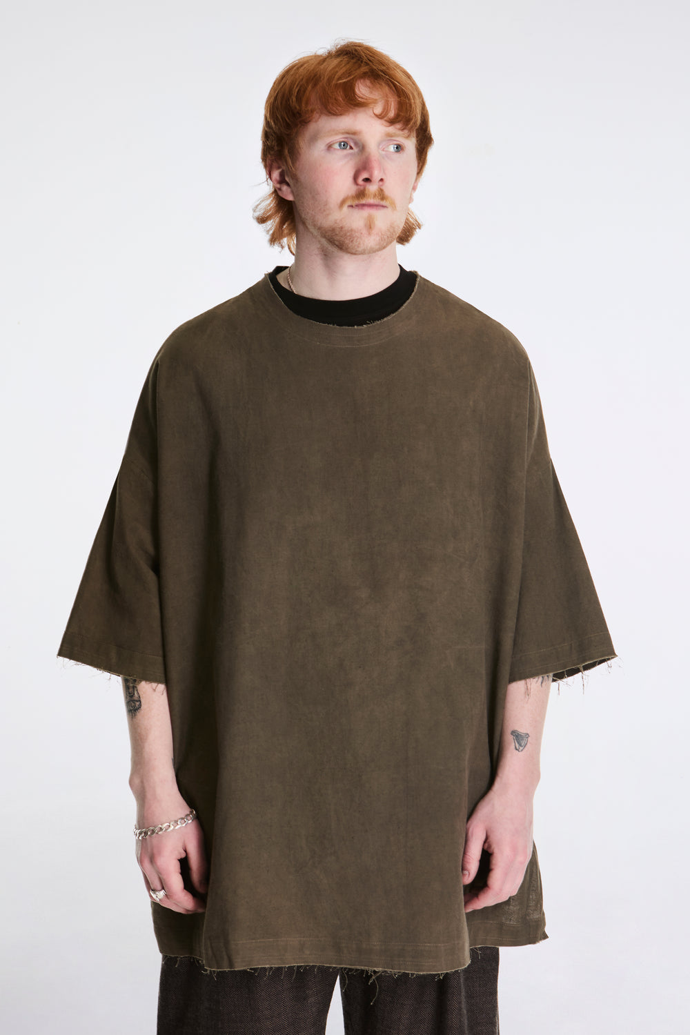 Beekeeper Shirt Handwoven Organic Cotton Dark Grey