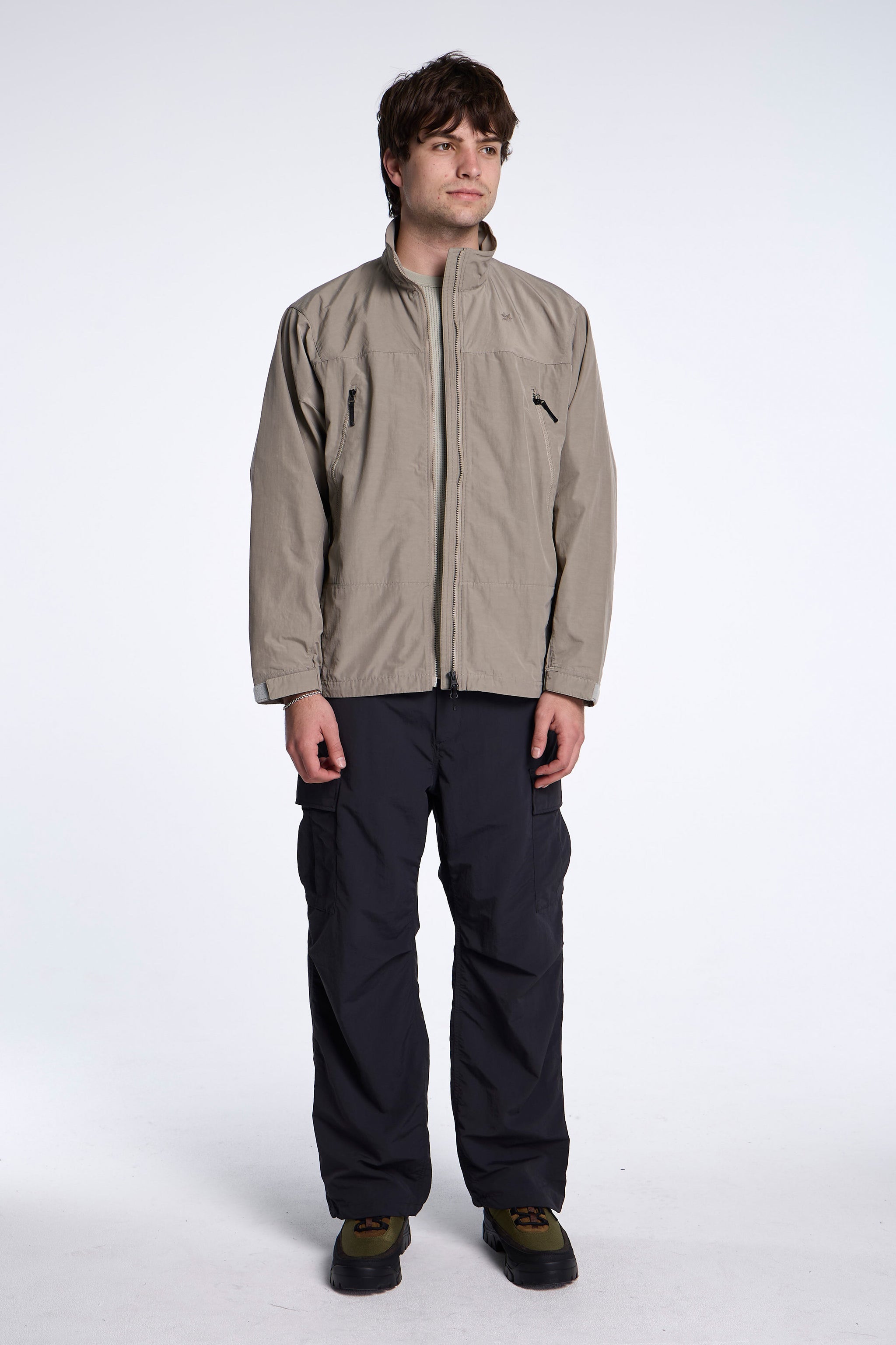 Goldwin Nylon Multi Purpose Jacket Grayish Sand