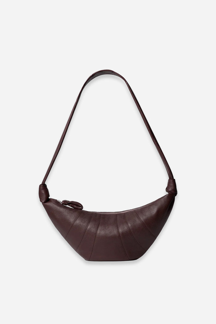 Lemaire Medium Croissant Bag Tiramisu Grain