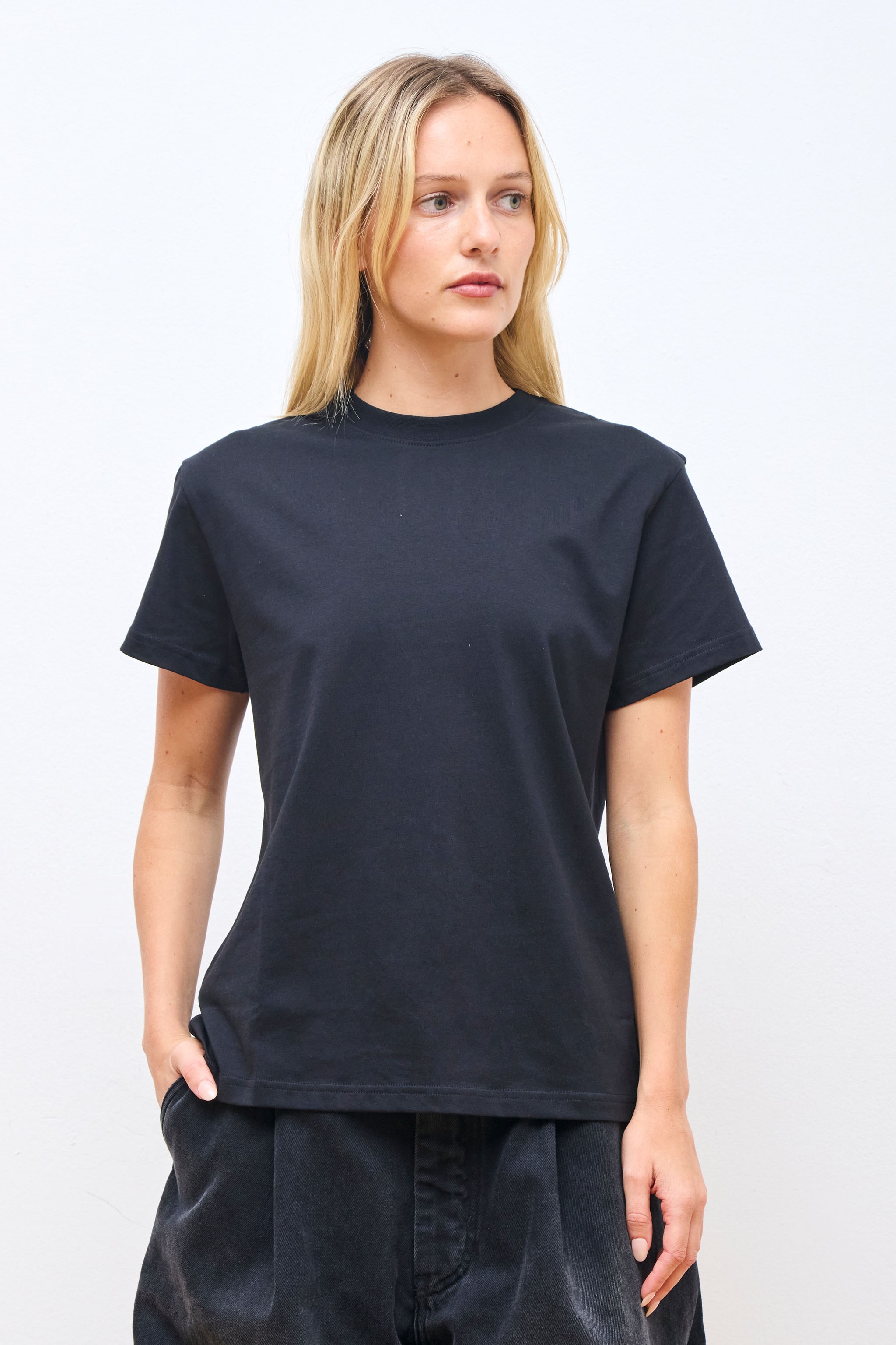 Studio Nicholson Marine T-Shirt Black
