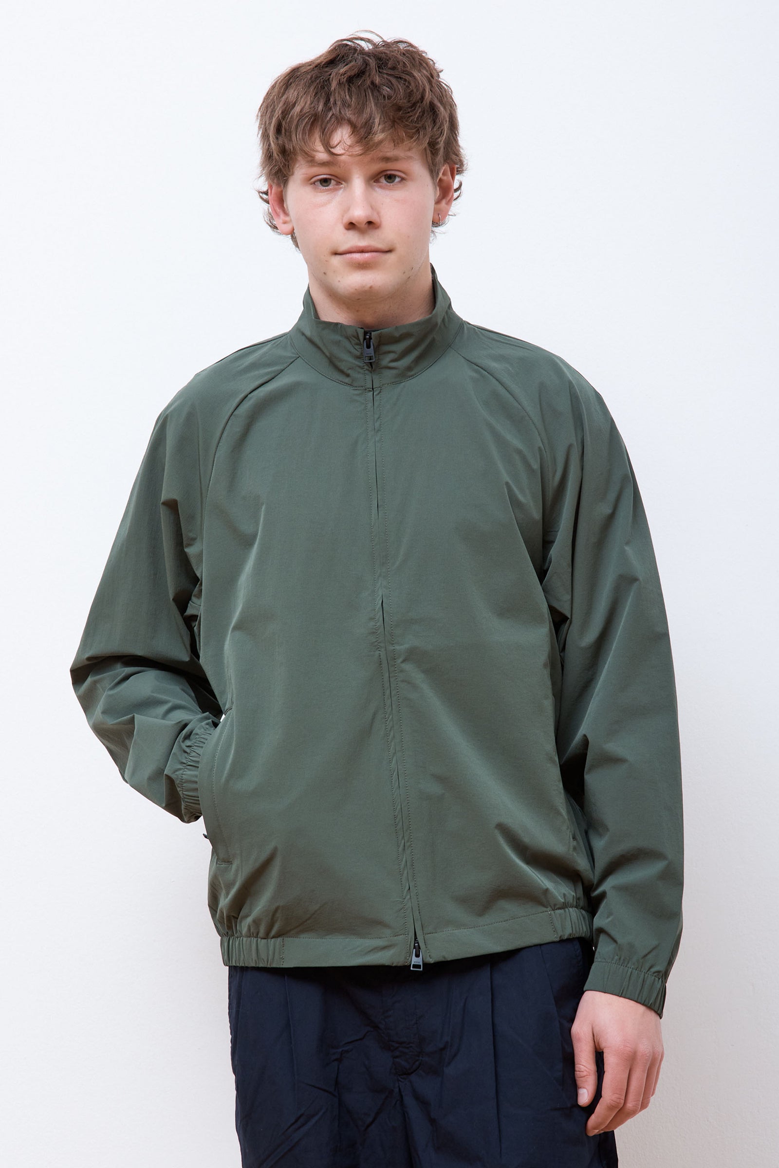 Norse Projects Korso Travel Light Harrington Jacket Spruce Green