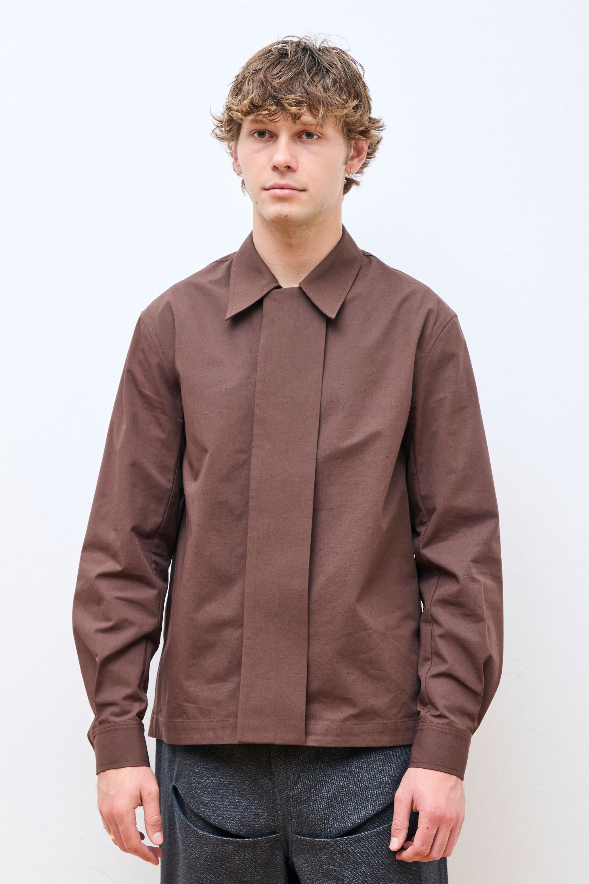 Pet-Tree-Kor Magnus Shirt Reddish Brown