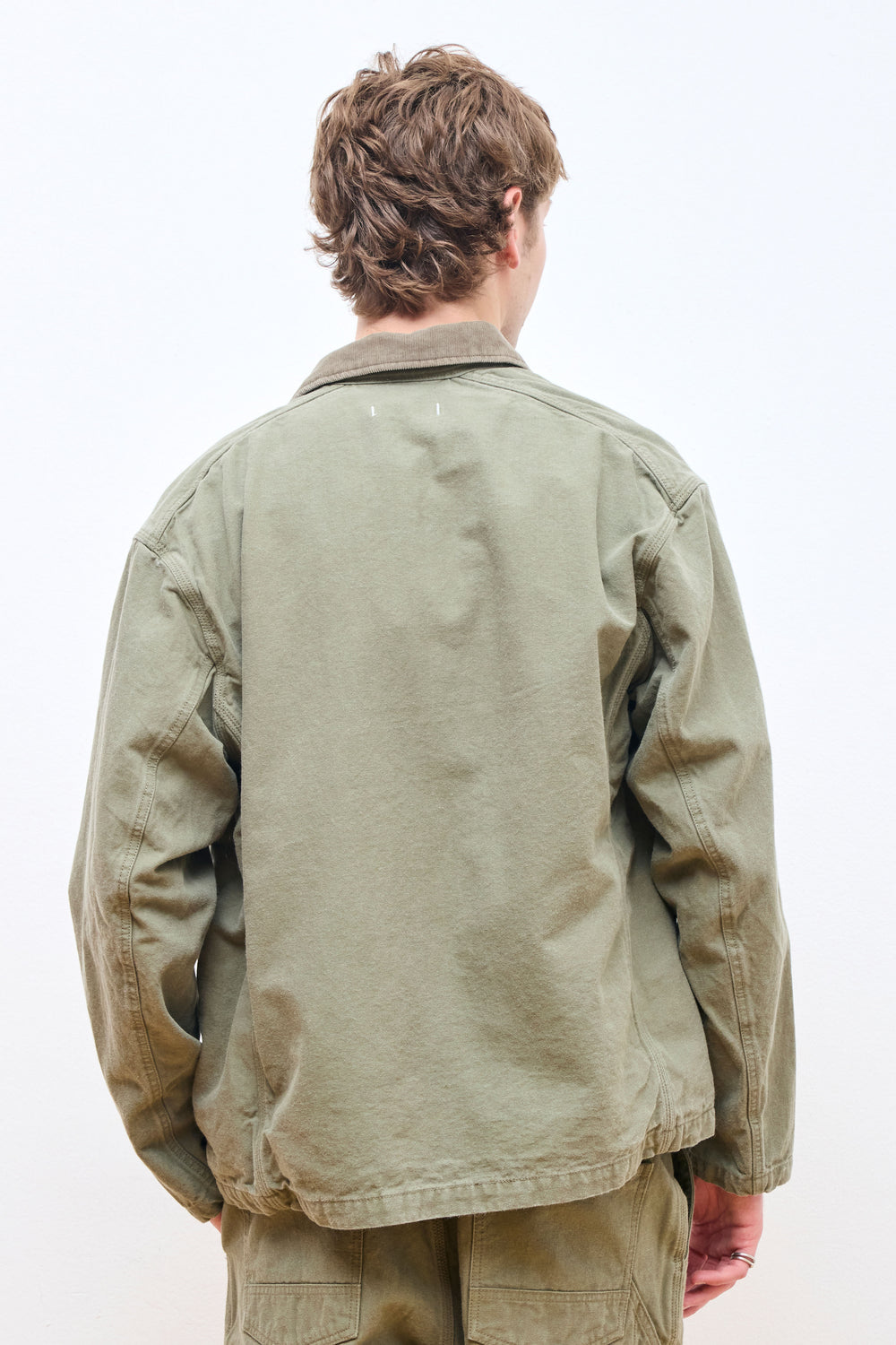 Nonnative Worker Jacket Cotton Sulfur Dye Khaki