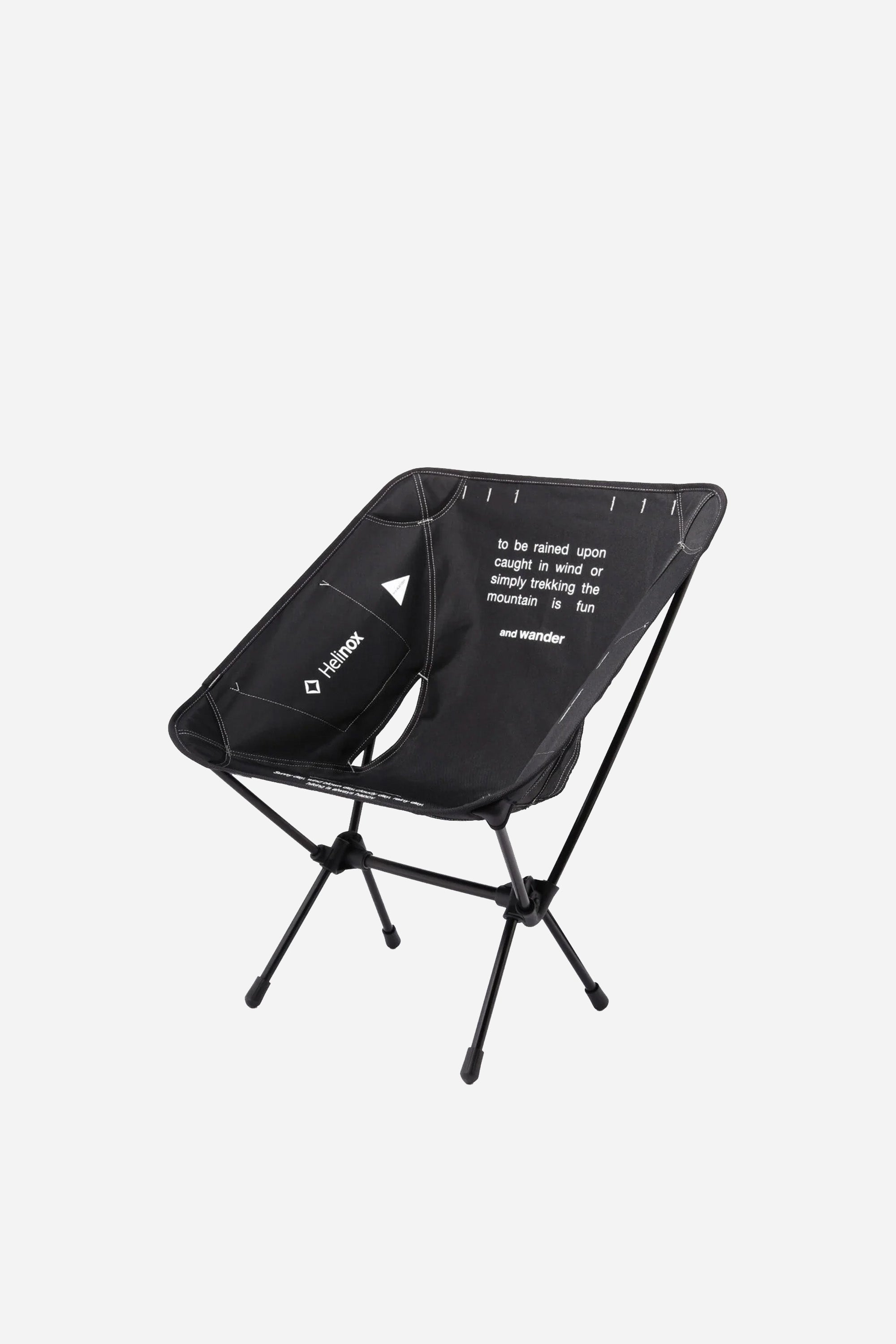 and Wander Folding Chair One Black