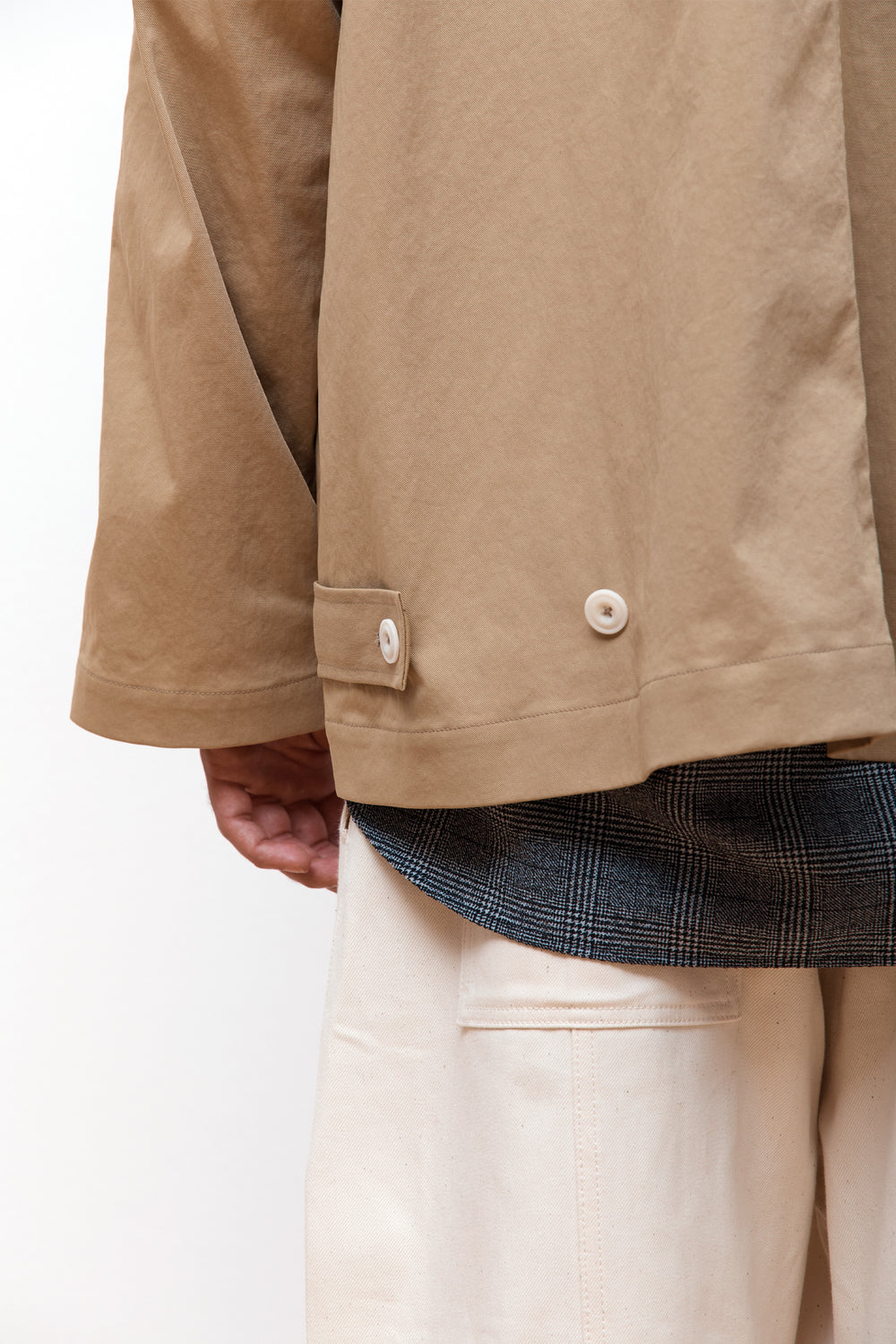 Nylon Takeshi Jacket Sand