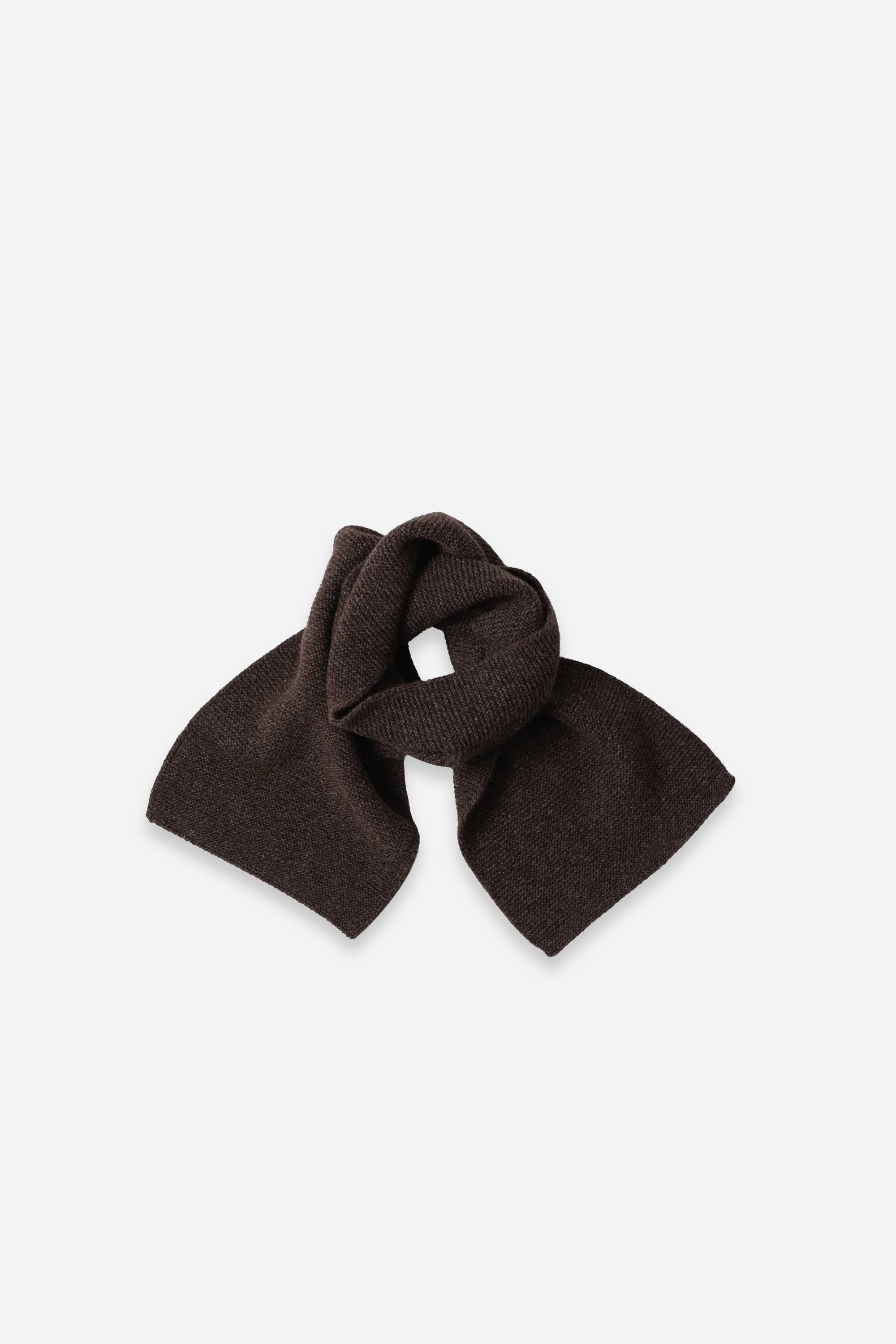 Margaret Howell Small Scarf Coffee Twist